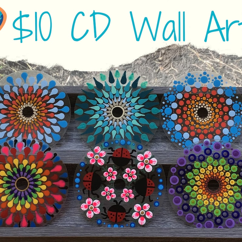 Cd Art - Etsy