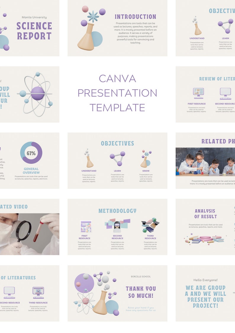 Canva School College Science Simple Aesthetic Colorful Matured ...