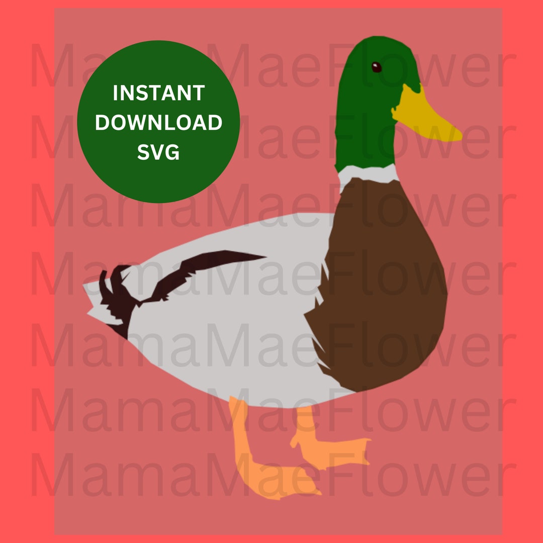 Duck SVG Instant Download - Etsy