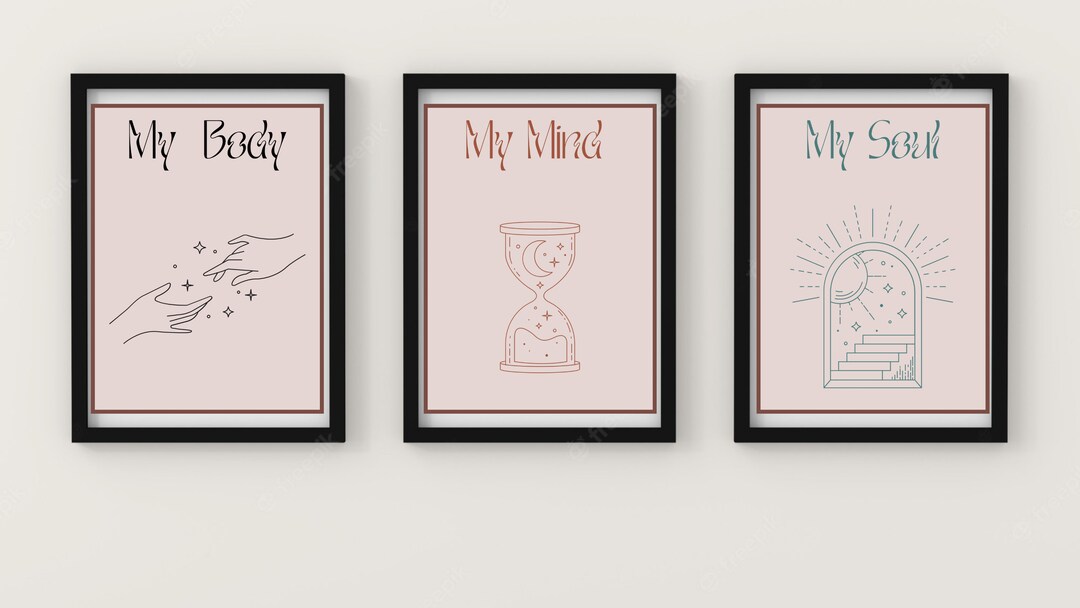 Printable Mind Body Soul Poster - Etsy