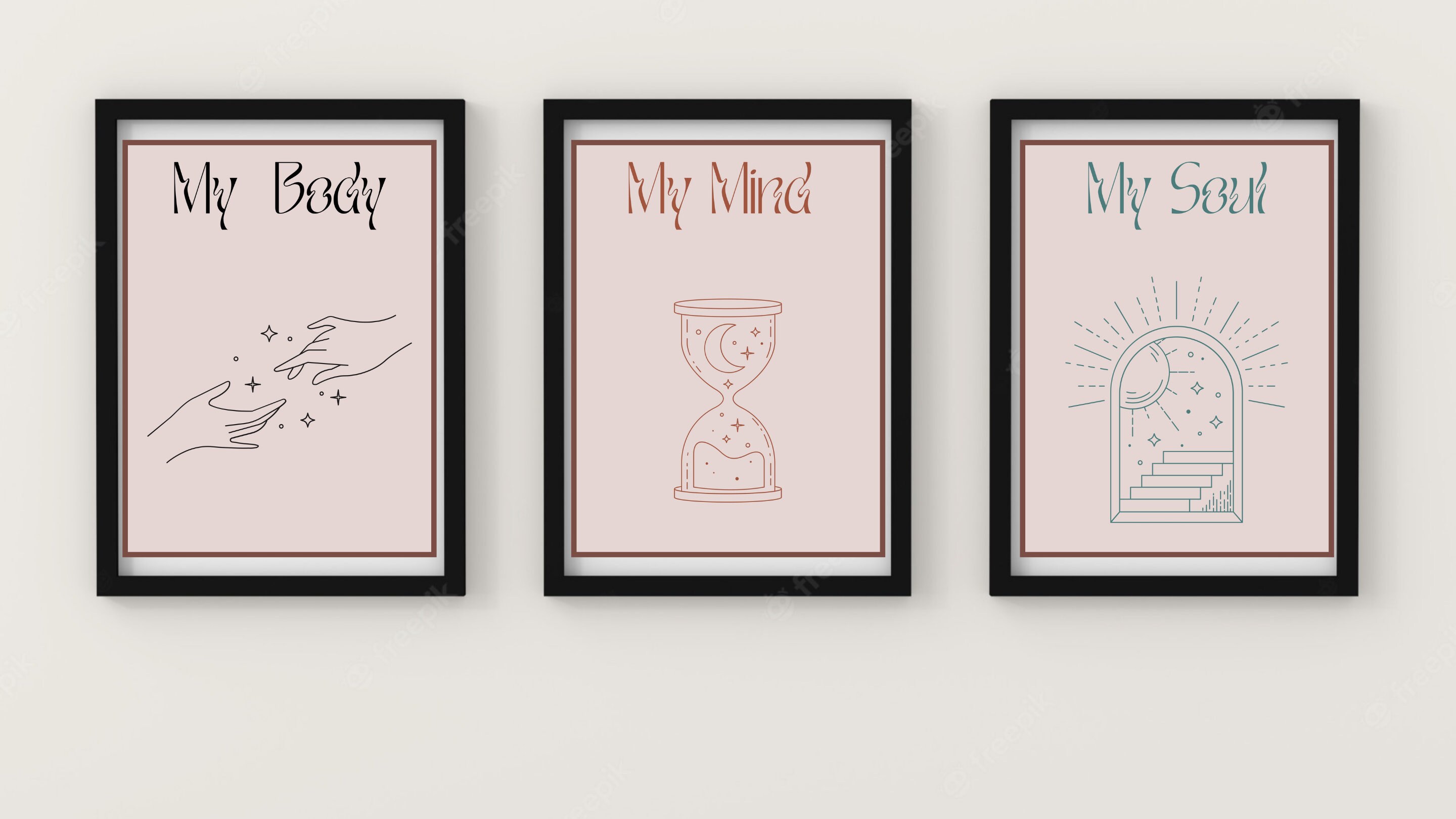 Printable Mind Body Soul Poster - Etsy
