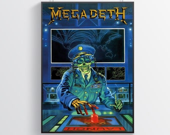 Megadeth Wall Poster - Etsy