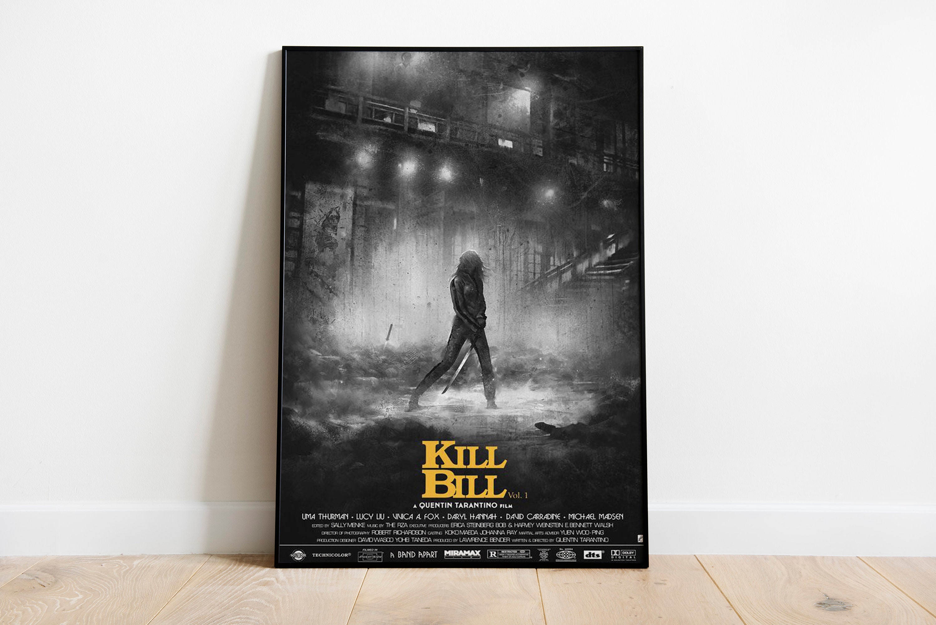 Kill Bill Poster | Movie Poster | Series Poster | Home Decor | Wall Decor