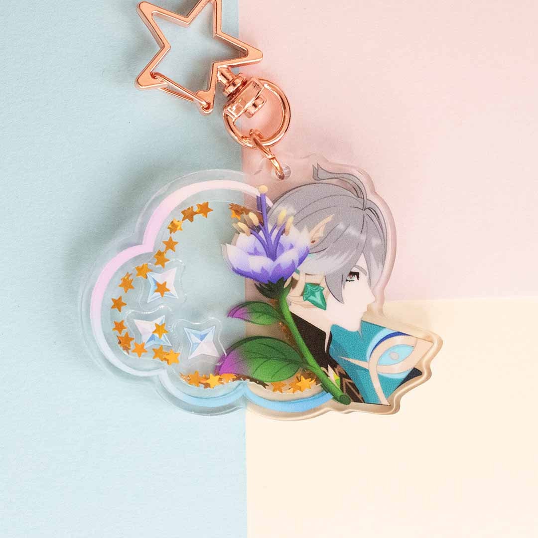 Genshin Impact Al Haitham Shaker Keychain Shakable Primogems Inside - Etsy