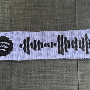 Personalized Scannable Spotify Song Code Crochet Tapestry PATTERN ONLY ...