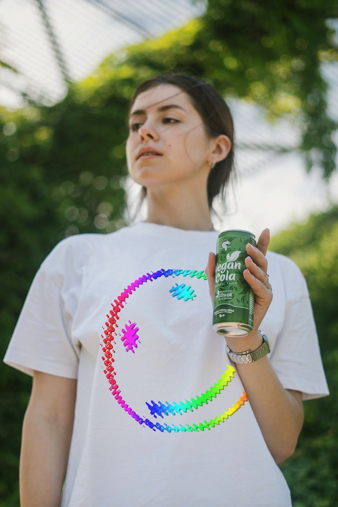 Tilted Smile Tee Scenecore, Scene, Scemo - Etsy