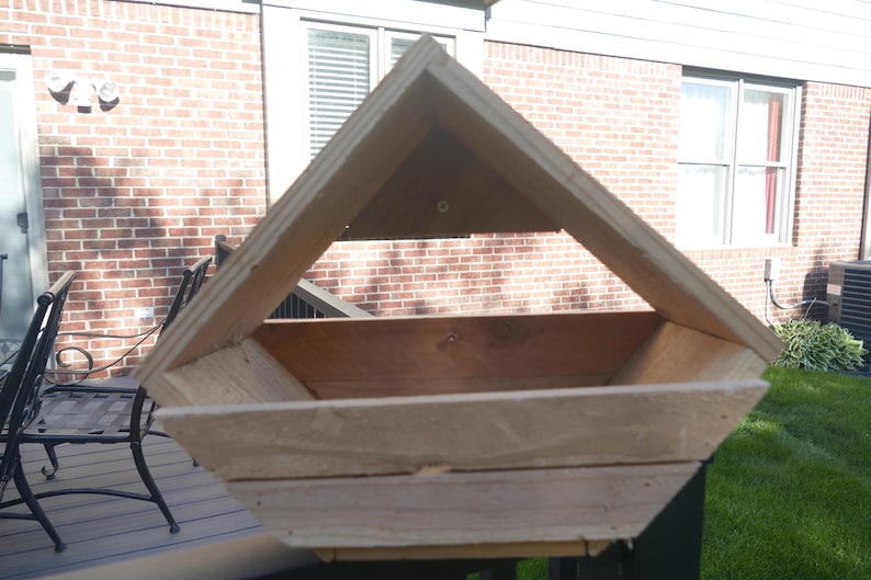 Cedar Dove Nesting Platform Shelter • Cedar Bird Nesting Box • Dove ...