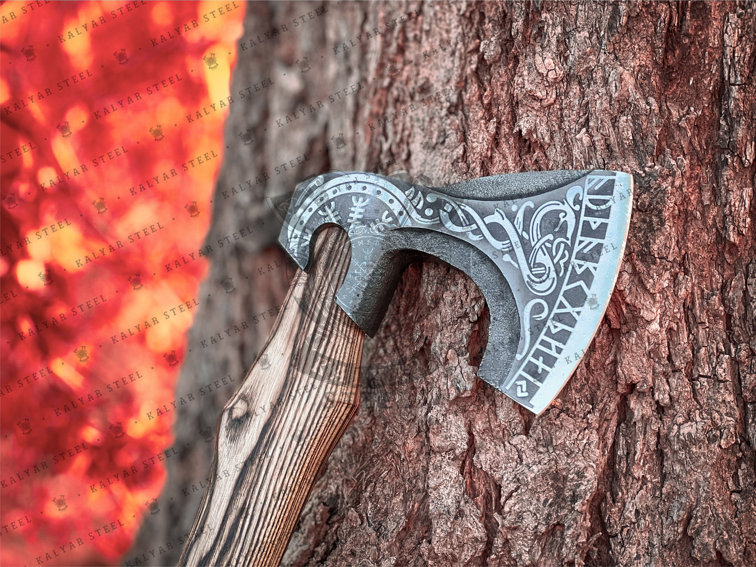 Custom Handmade Axe, Viking Gift for Husband ,christmas Gift for Dad ...