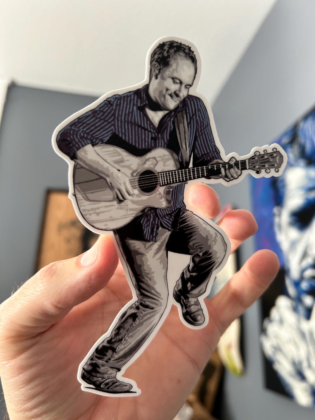 Sticker - Dancin Dave 6"x4" - Etsy