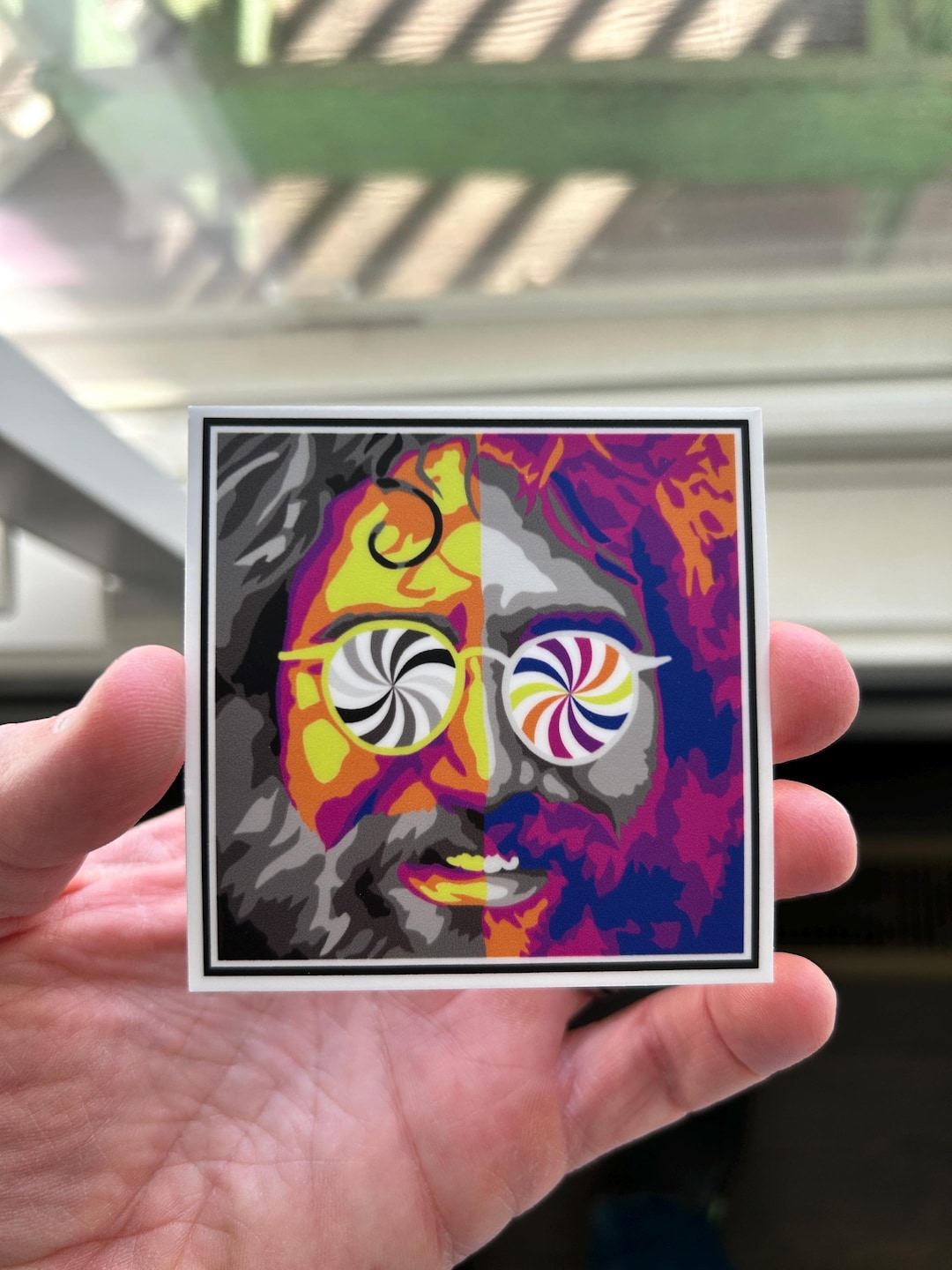 Sticker - “touch of Grey” Jerry Garcia 3” - Etsy