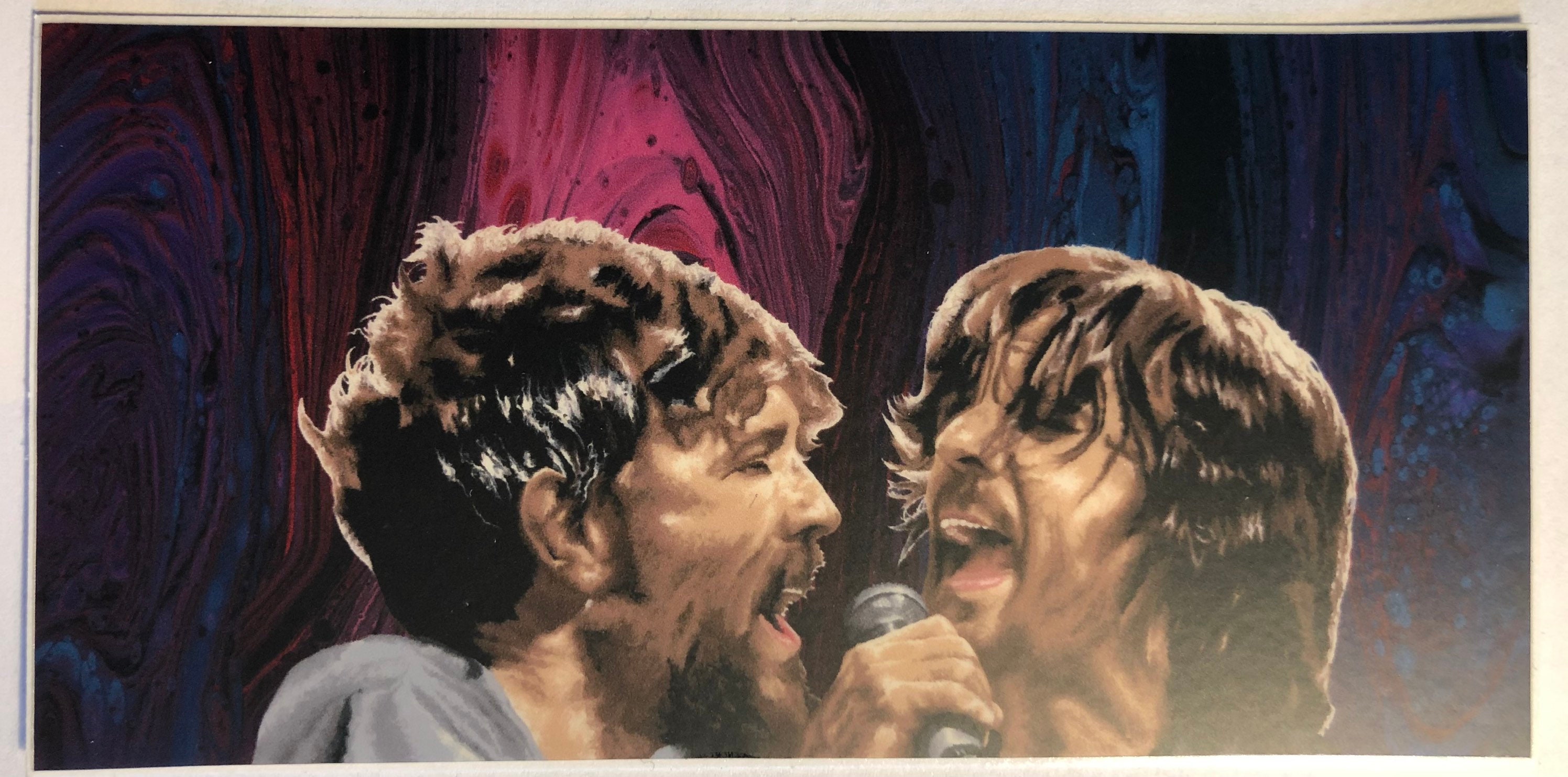 Sticker sanguine Scott & Seth Avett of the Avett Brothers 5x2.5 - Etsy