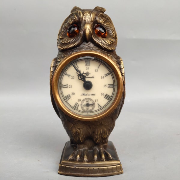 Owl Clock - Etsy