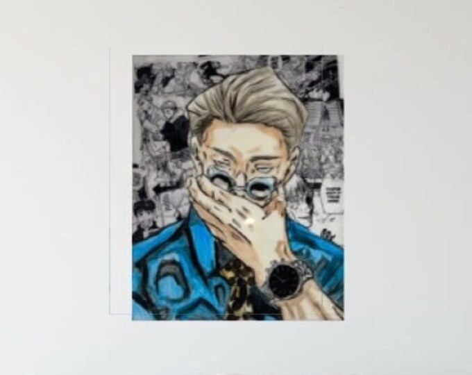 Jujutsu Kaisen's Kento Nanami X Glitter Background - Etsy Canada