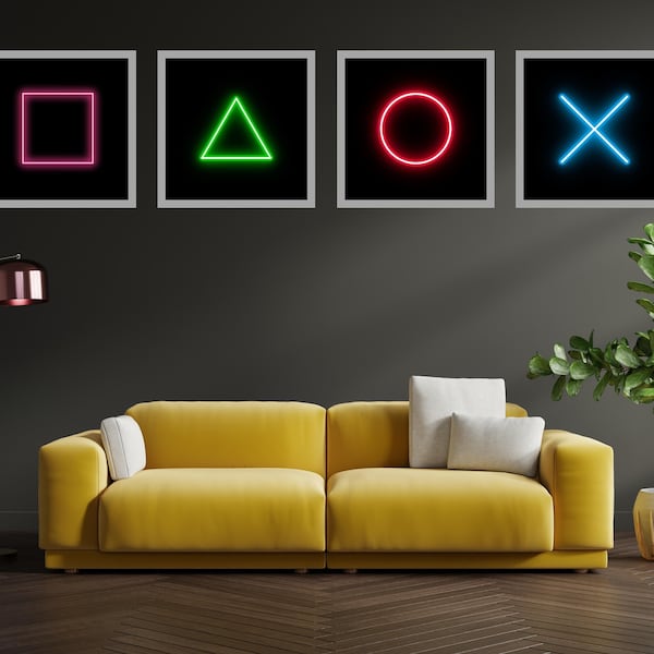 Playstation Wall Decor - Etsy