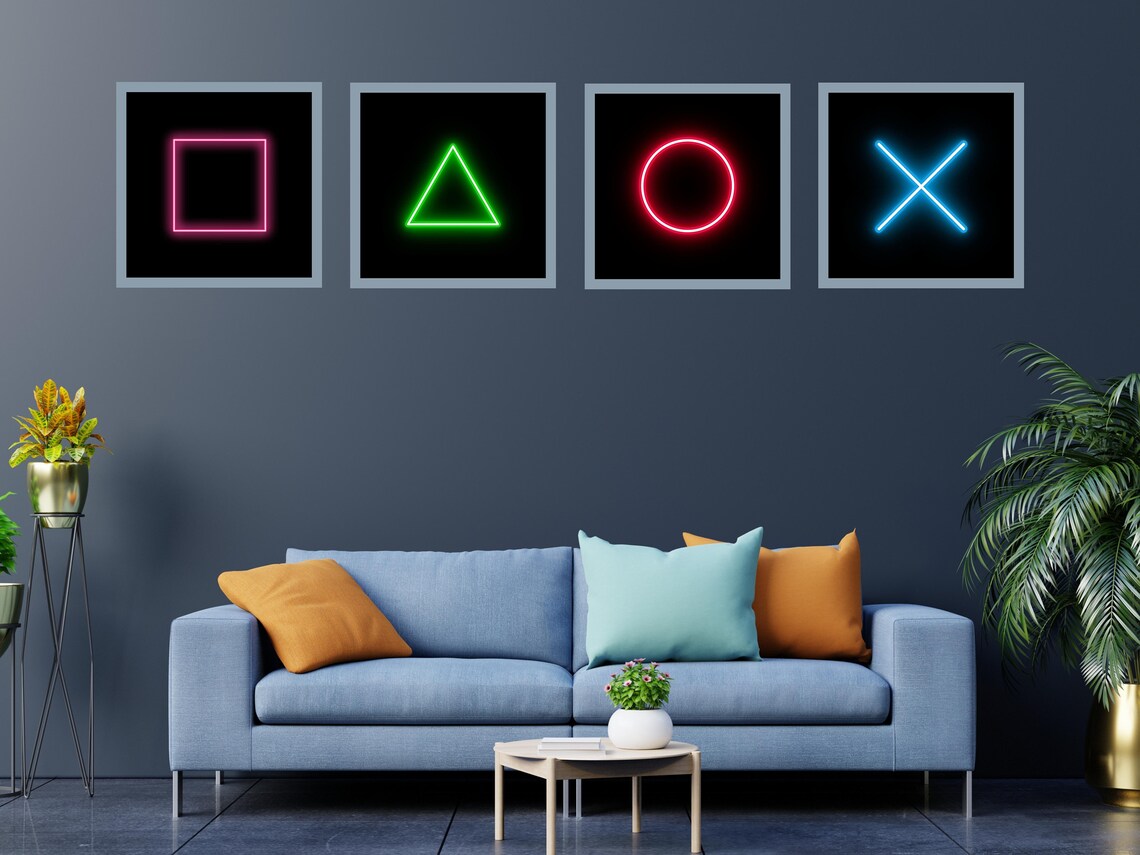 Playstation Poster, Ps5 Poster, Playstation Gamer Printable Wall Art ...