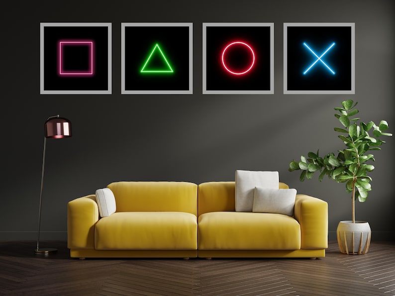 Playstation Poster, Ps5 Poster, Playstation Gamer Printable Wall Art ...