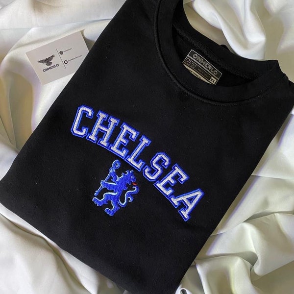 Chelsea Football Club Sweatshirt - Etsy
