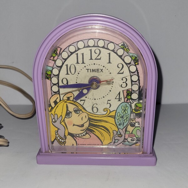 Miss Piggy Clock - Etsy
