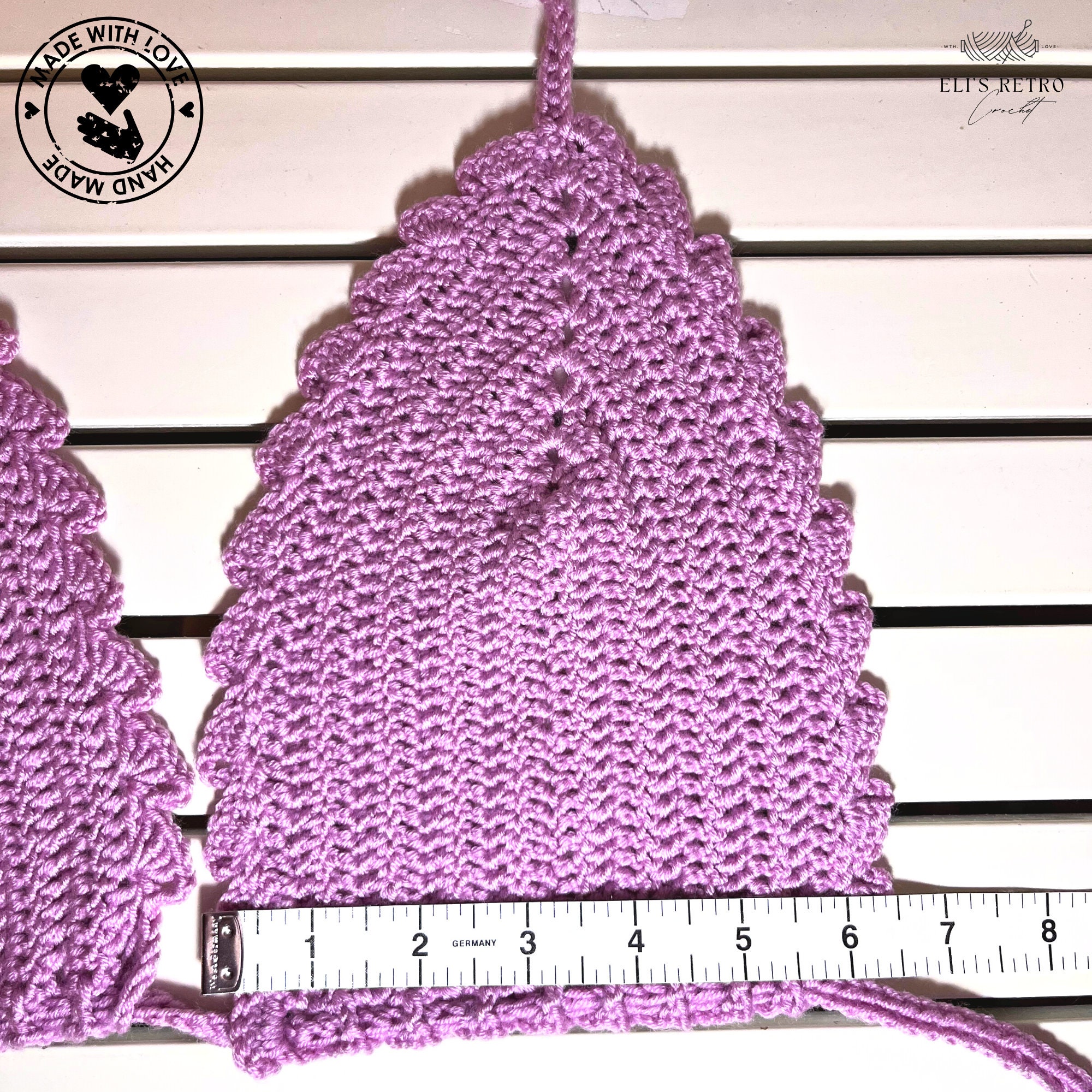 Handmade Crochet Boho Style Pink Bikini Topfestival - Etsy