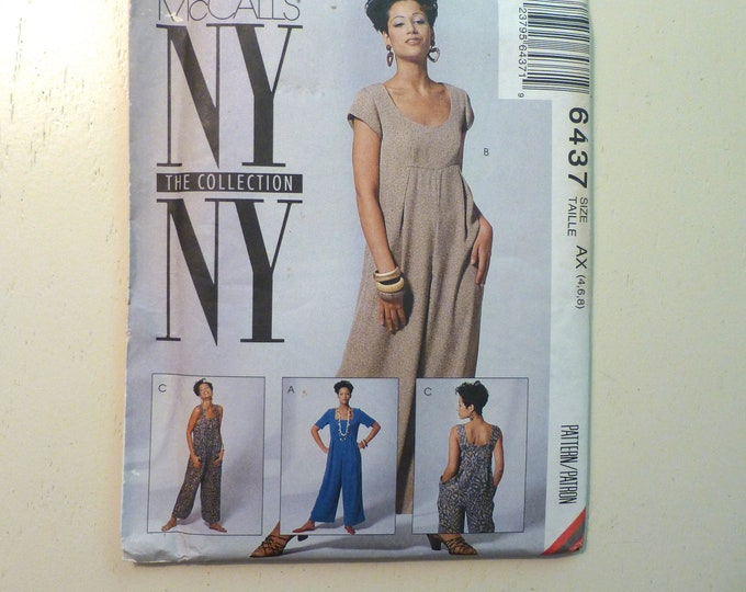 Mccall's Sewing Pattern #6437, Uncut FF, Vintage 1993, Comfy Wide Leg ...
