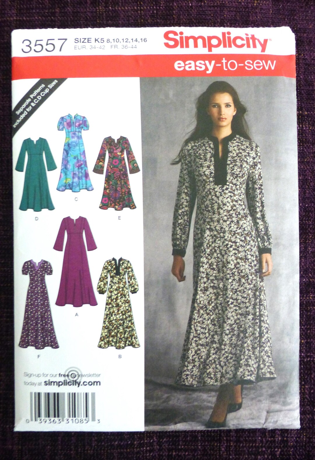 Simplicity Sewing Pattern 3557, Uncut, Misses/miss Petite Pullover ...