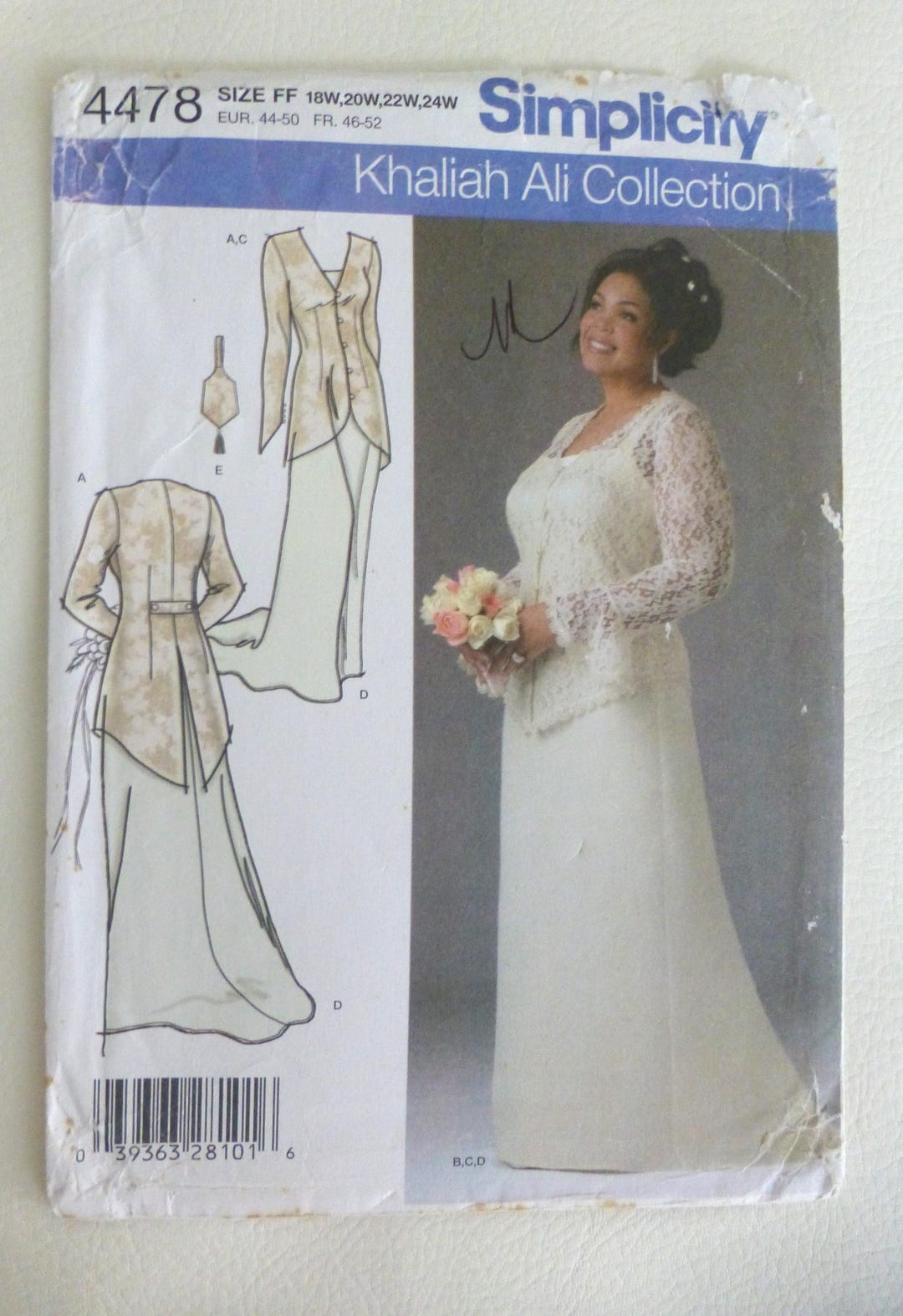 Simplicity 4478 Sewing Pattern: Formal Skirt, Camisole & Jacket (sizes ...