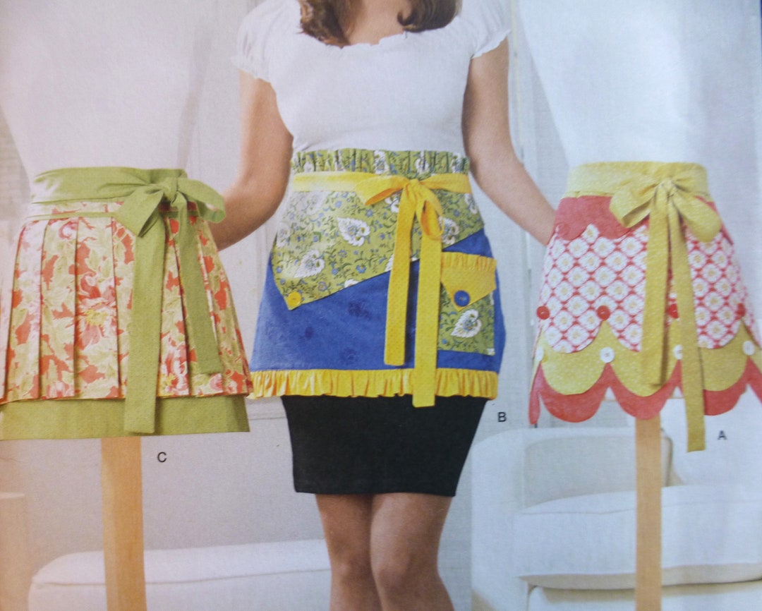 Simplicity Sewing Pattern 2161, Uncut - FF, Half Aprons Pleated ...