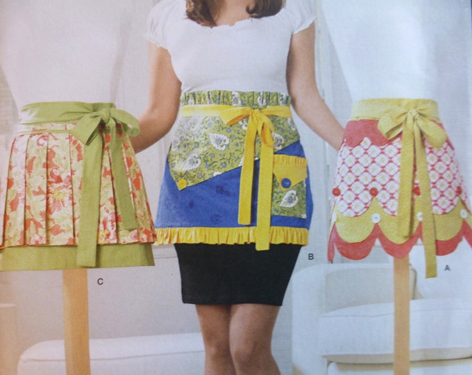 Simplicity Sewing Pattern 2161, Uncut - FF, Half Aprons Pleated ...