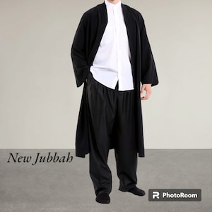 Turkish Style Muslim Men Prayer Jubbah, Turkish Robe, Muslim Men Prayer ...