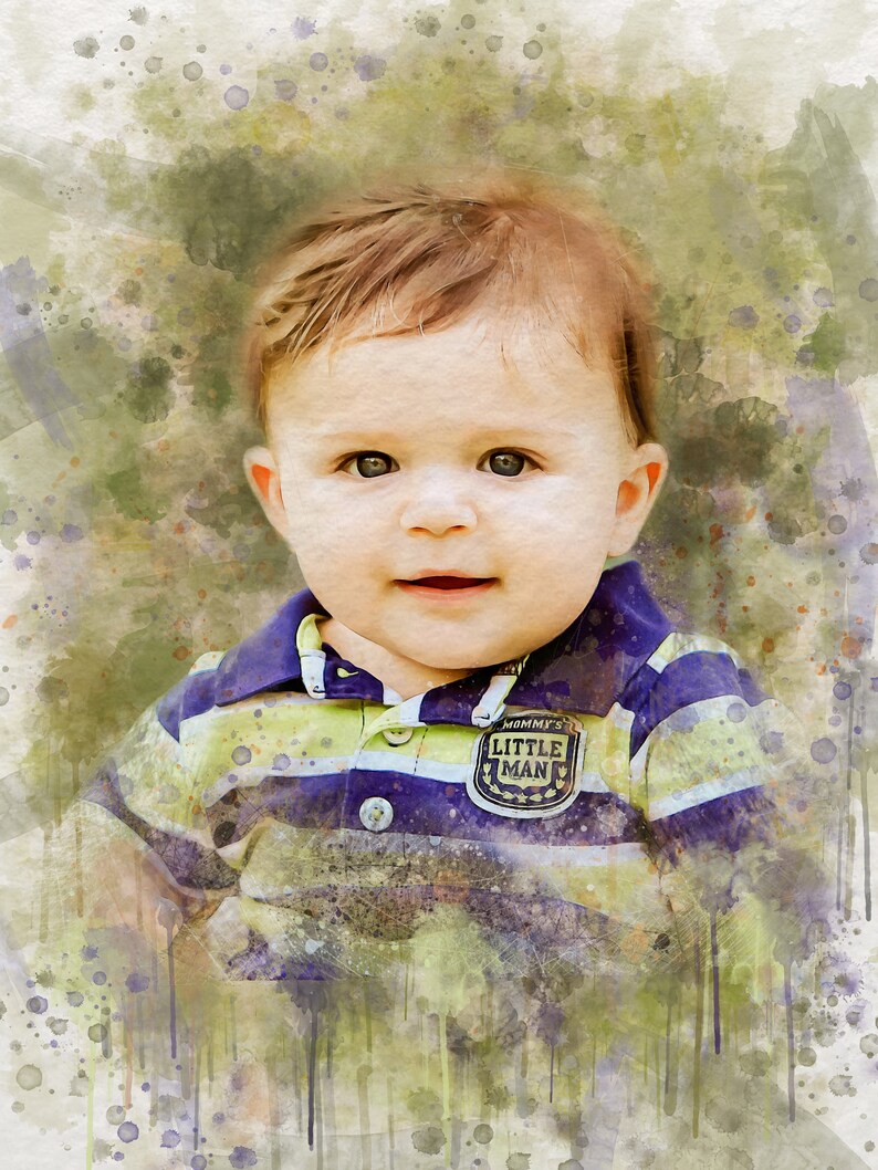 Custom Watercolor Painting From Photo, Watercolor Painting ...