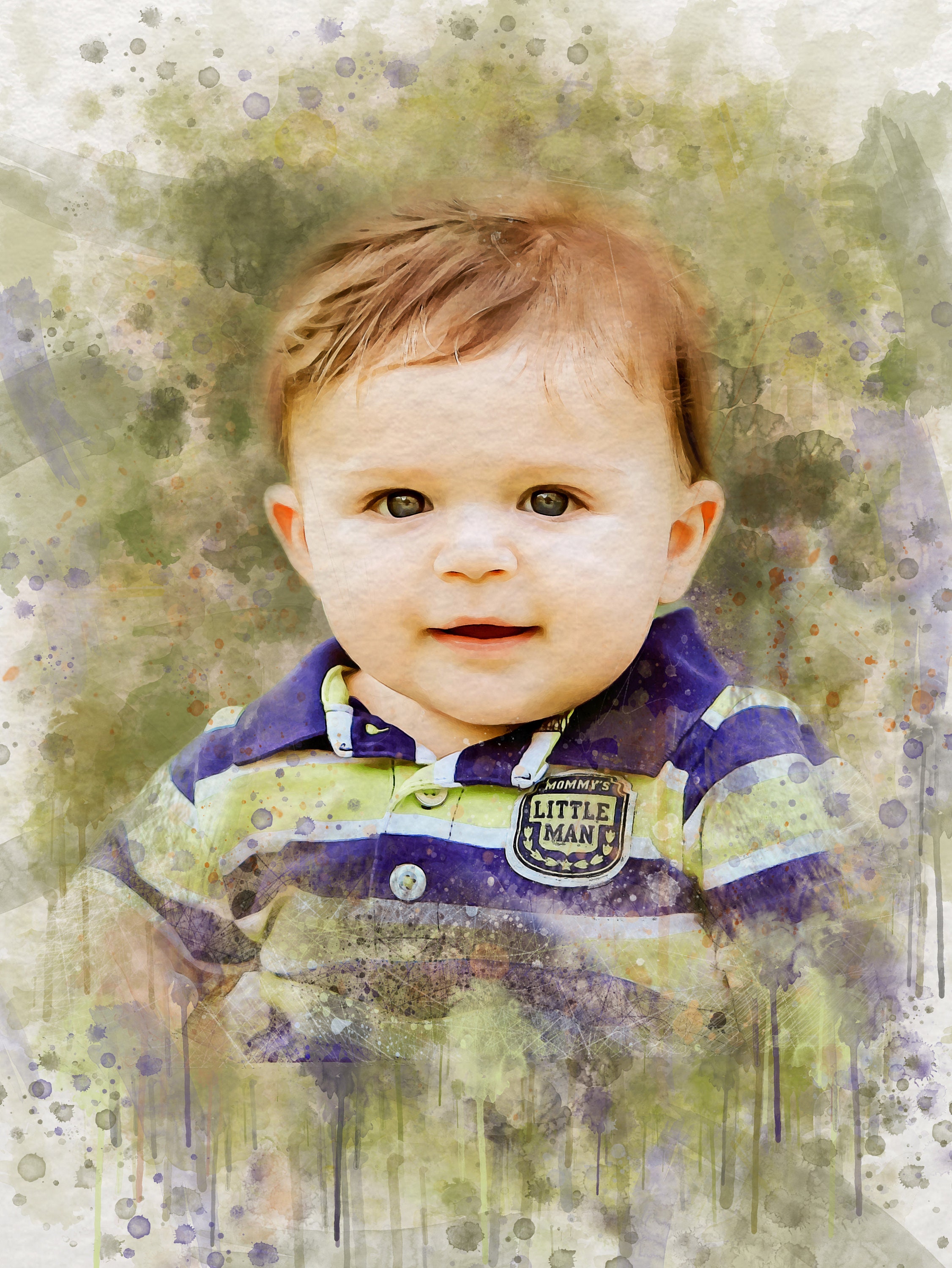Custom Watercolor Painting From Photo, Watercolor Painting ...