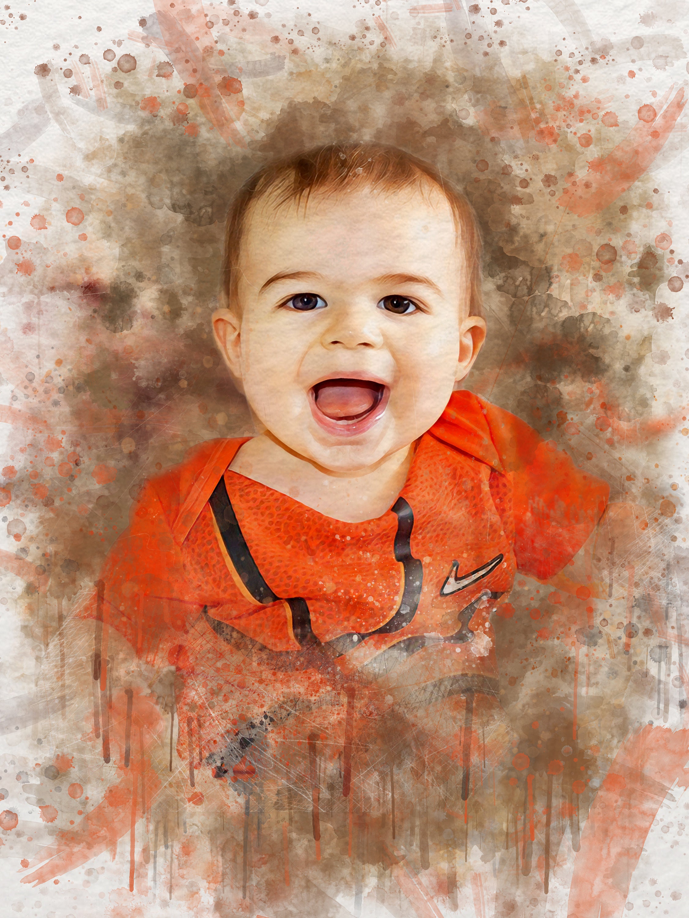 Custom Watercolor Painting From Photo, Watercolor Painting ...