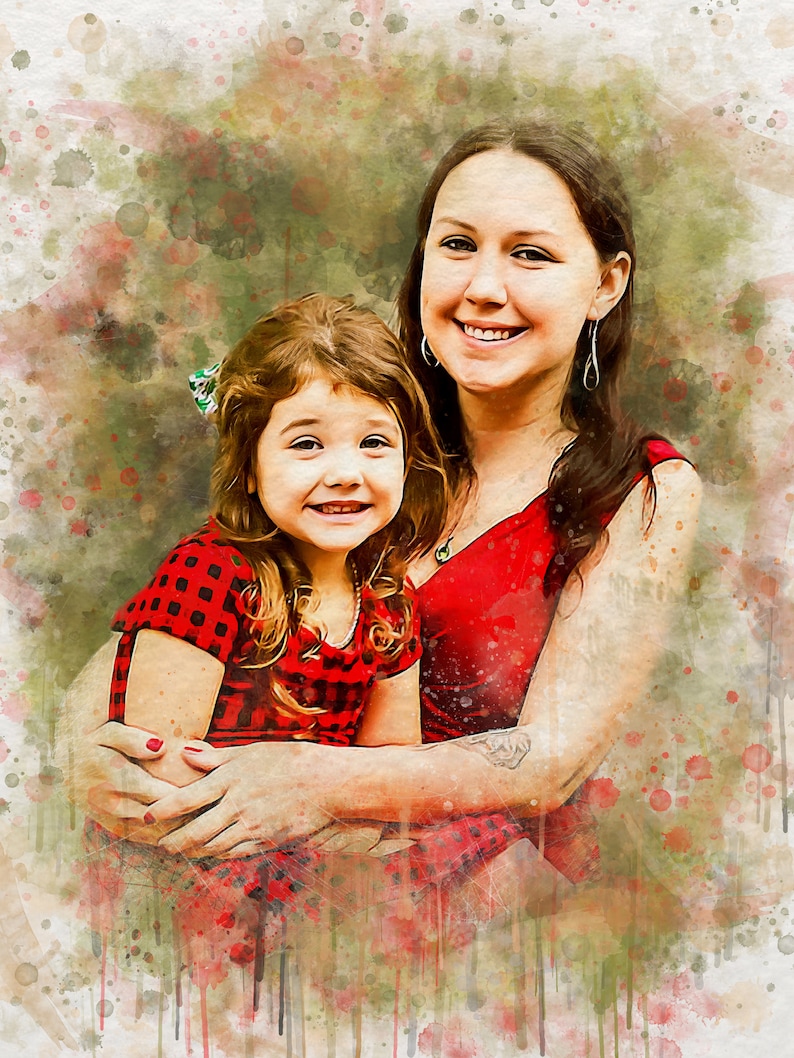 Custom Watercolor Painting From Photo, Watercolor Painting ...