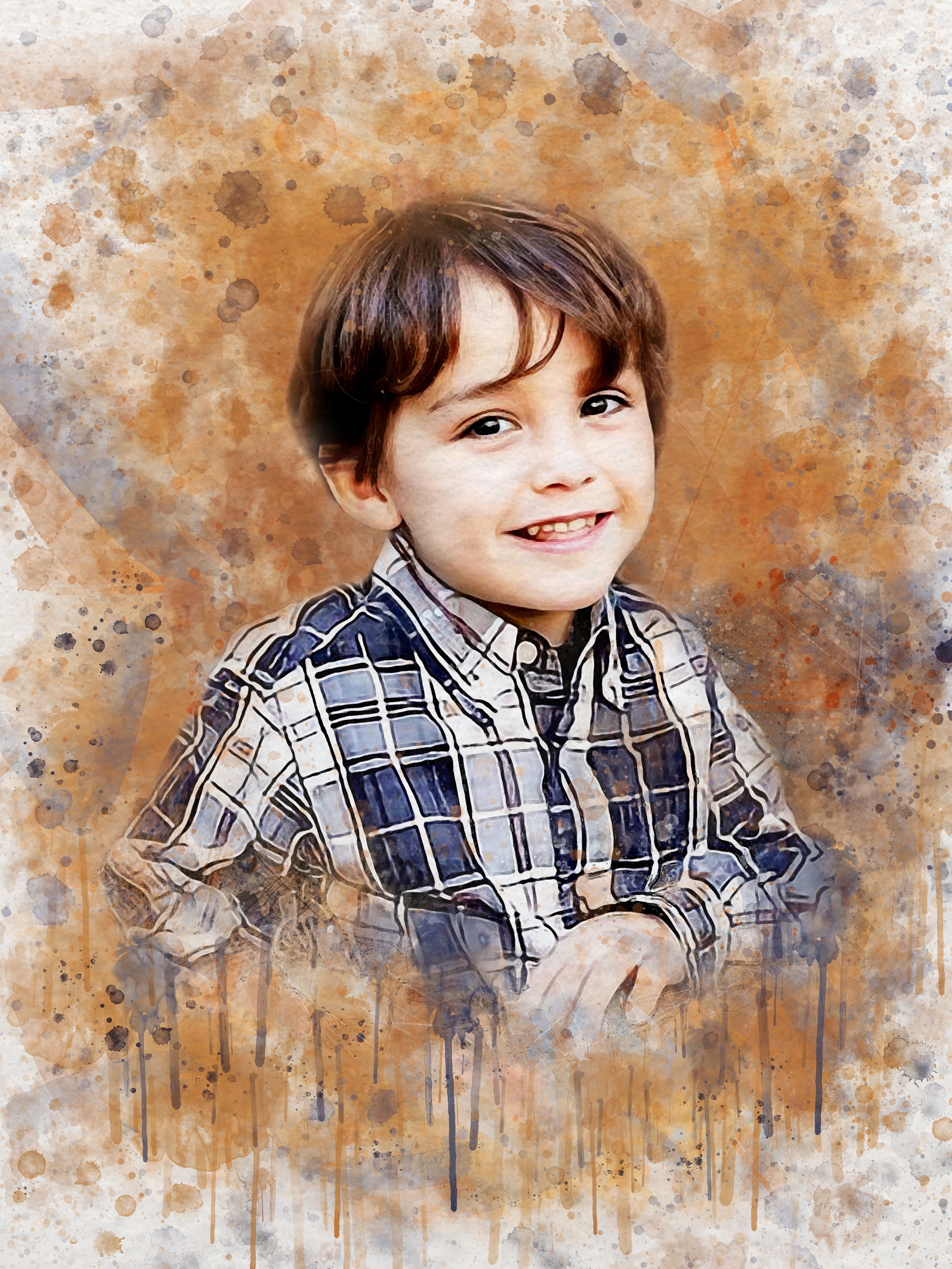 Custom Watercolor Painting From Photo, Watercolor Painting ...