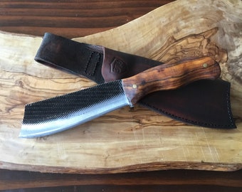 Old File Camp Knife - Etsy