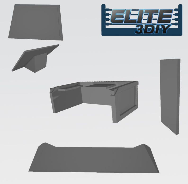 Wrestling Action Figure Modern Announce Table 3D Model - Etsy