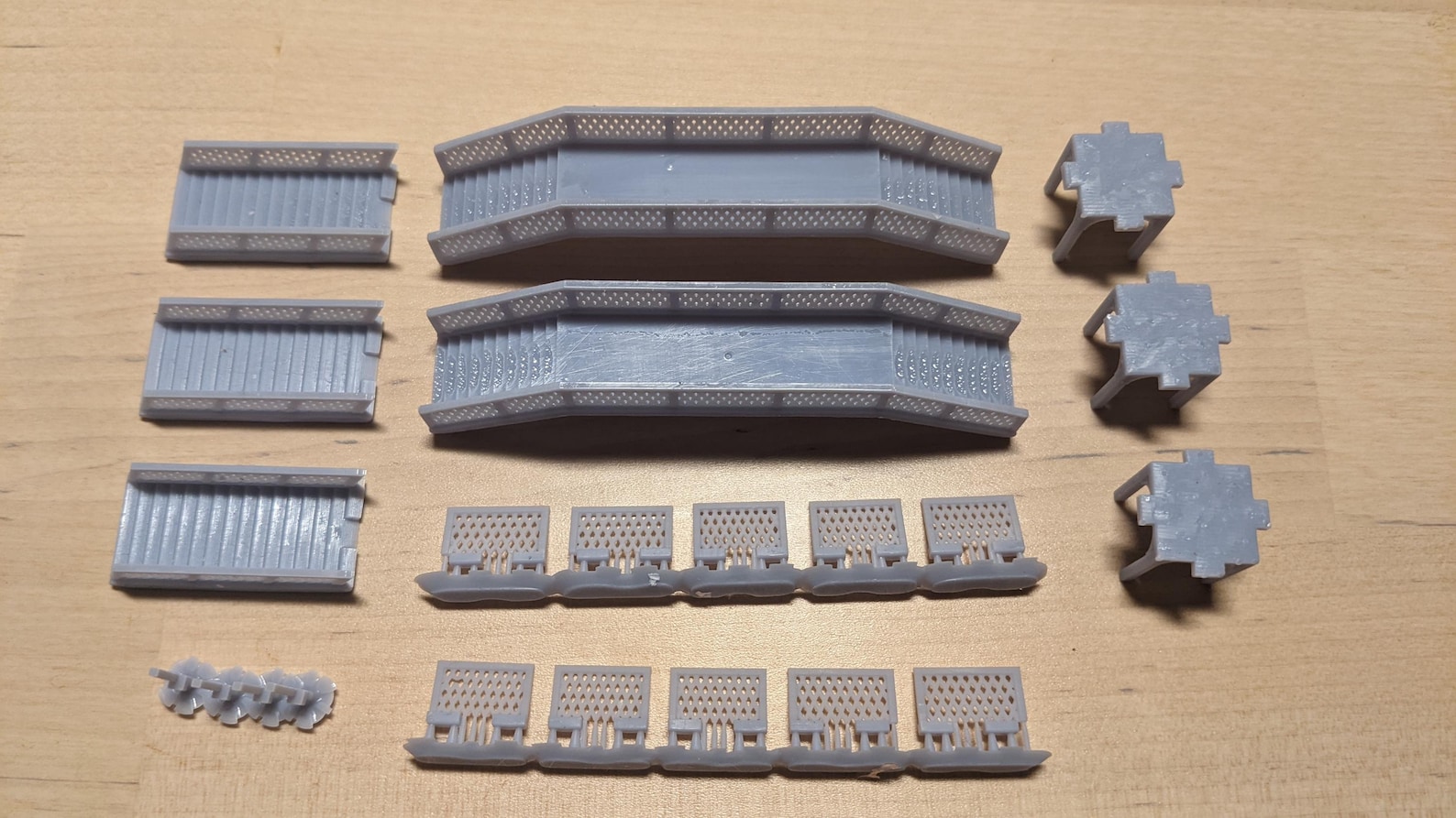 Model Railway Modular Platform Arch Footbridge Kit - Etsy