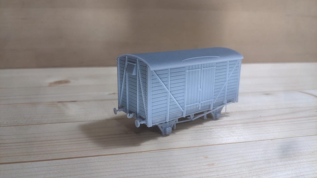 Ventilated Box Van in 00 Gauge - Etsy