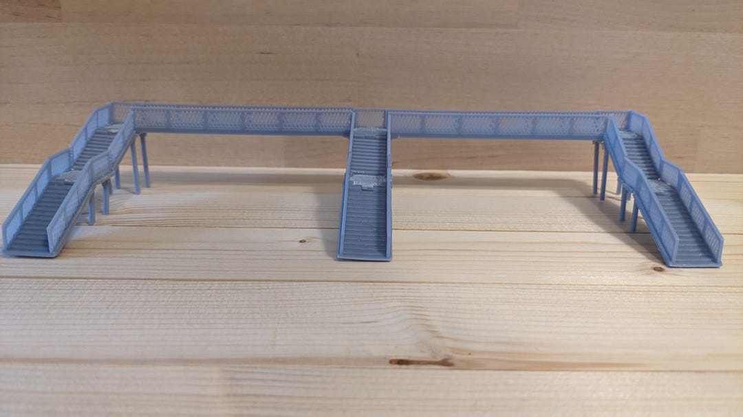 Model Railway Modular Platform Footbridge Kit - Etsy