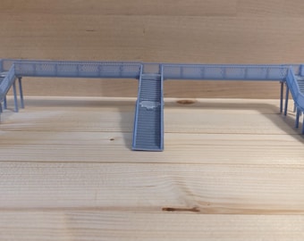 Model Railway Modular Platform Arch Footbridge Kit - Etsy