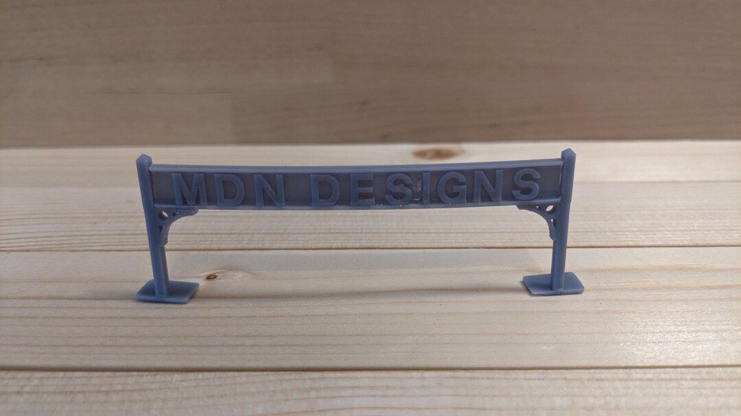 Custom Railway Platform Name Board - Etsy