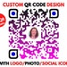 Custom QR Code With Logo or Photo .ideal for E-shop/website /social ...