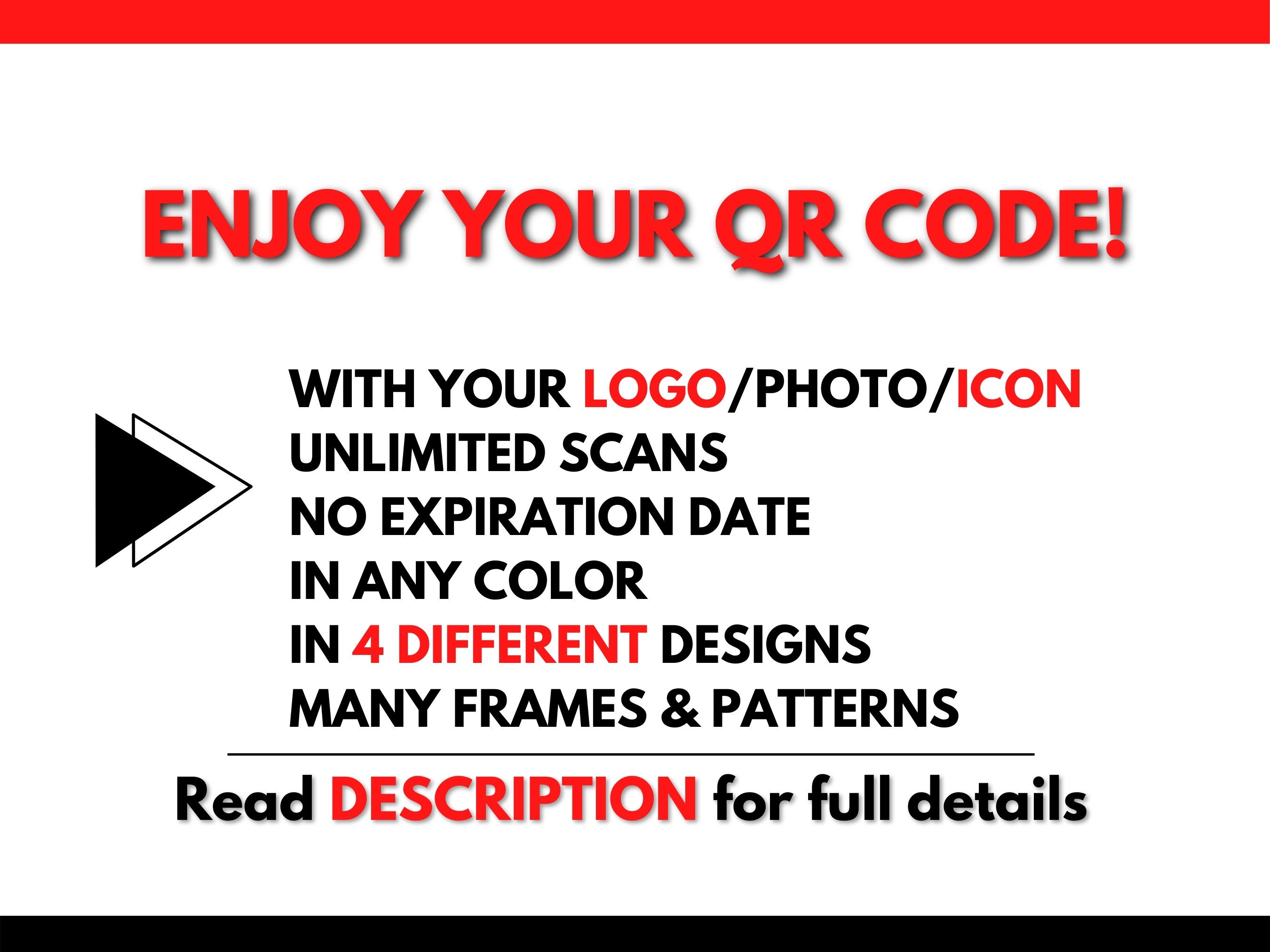 Logo QR Code.website Qr Code.social Media Qr Code. for Any Link.u Get 4 ...