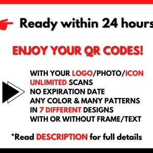 Custom QR Code With Logo or Photo .ideal for E-shop/website /social ...