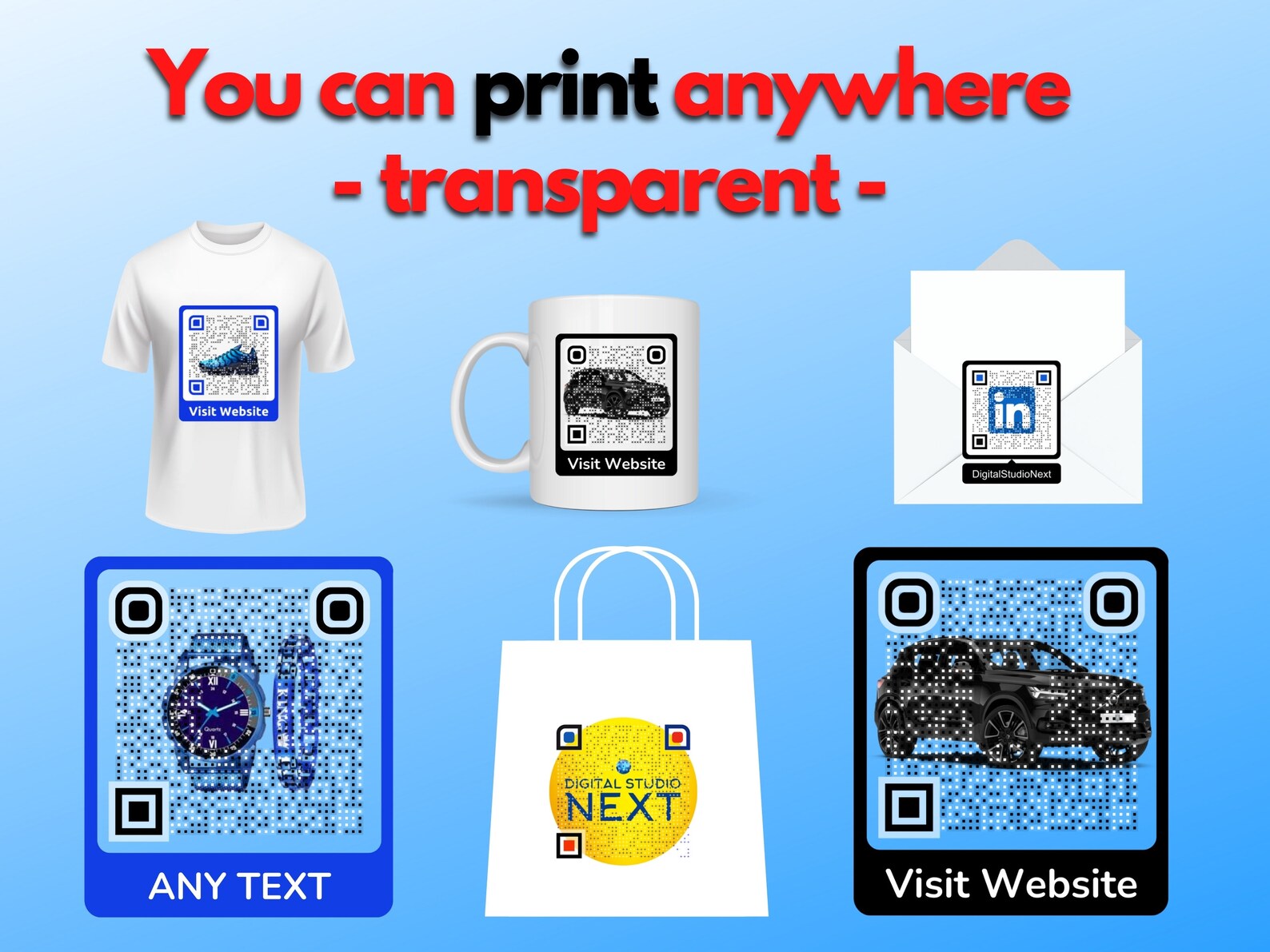 Logo QR Code.website Qr Code.social Media Qr Code. for Any Link.u Get 4.custom QR Code.qr Code ...