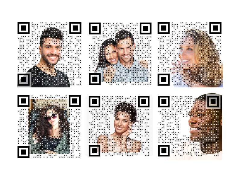 Custom QR Code With Logo/photo for Website,social Media,scan to Pay or ...