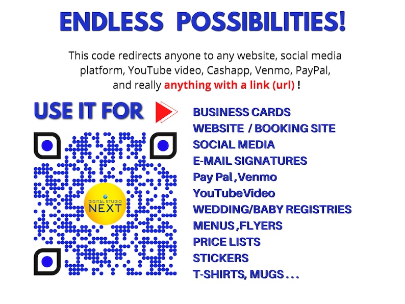 Custom QR Code With Logo or Photo .ideal for E-shop/website /social ...