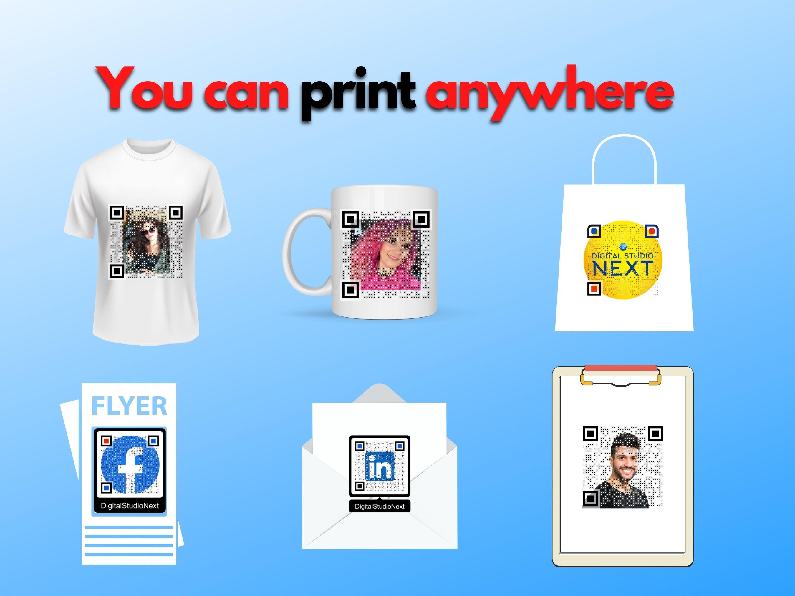 Website Qr Code,scan to Pay Qr Code,social Media QR Code, QR With Logo ...