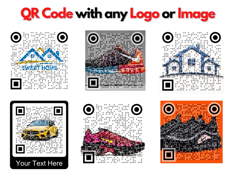 Logo QR Code.website Qr Code.social Media Qr Code. for Any Link.u Get 4 ...