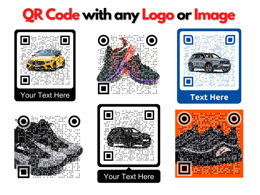 Logo QR Code.website Qr Code.social Media Qr Code. for Any Link.u Get 4 ...